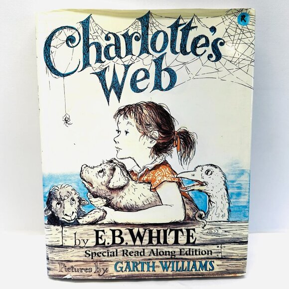 Other | Vintage Charlottes Web By Ebwhite Special Read Along Edition ...